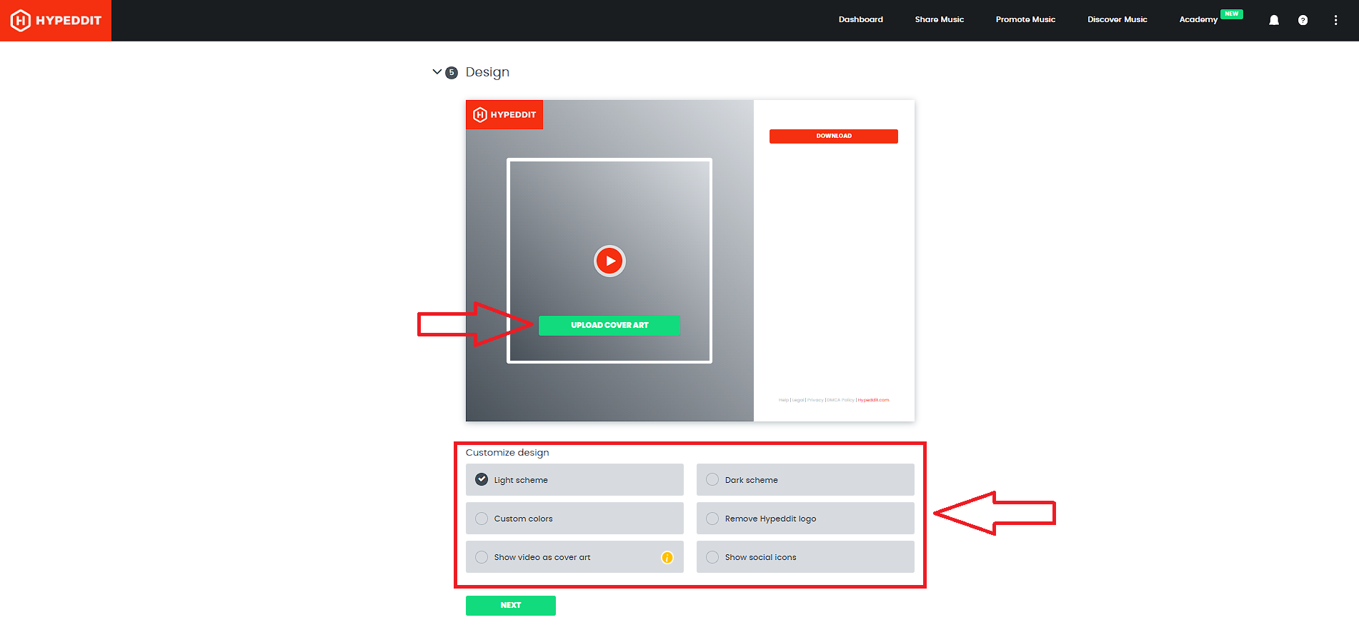 Create Download Gates – Hypeddit